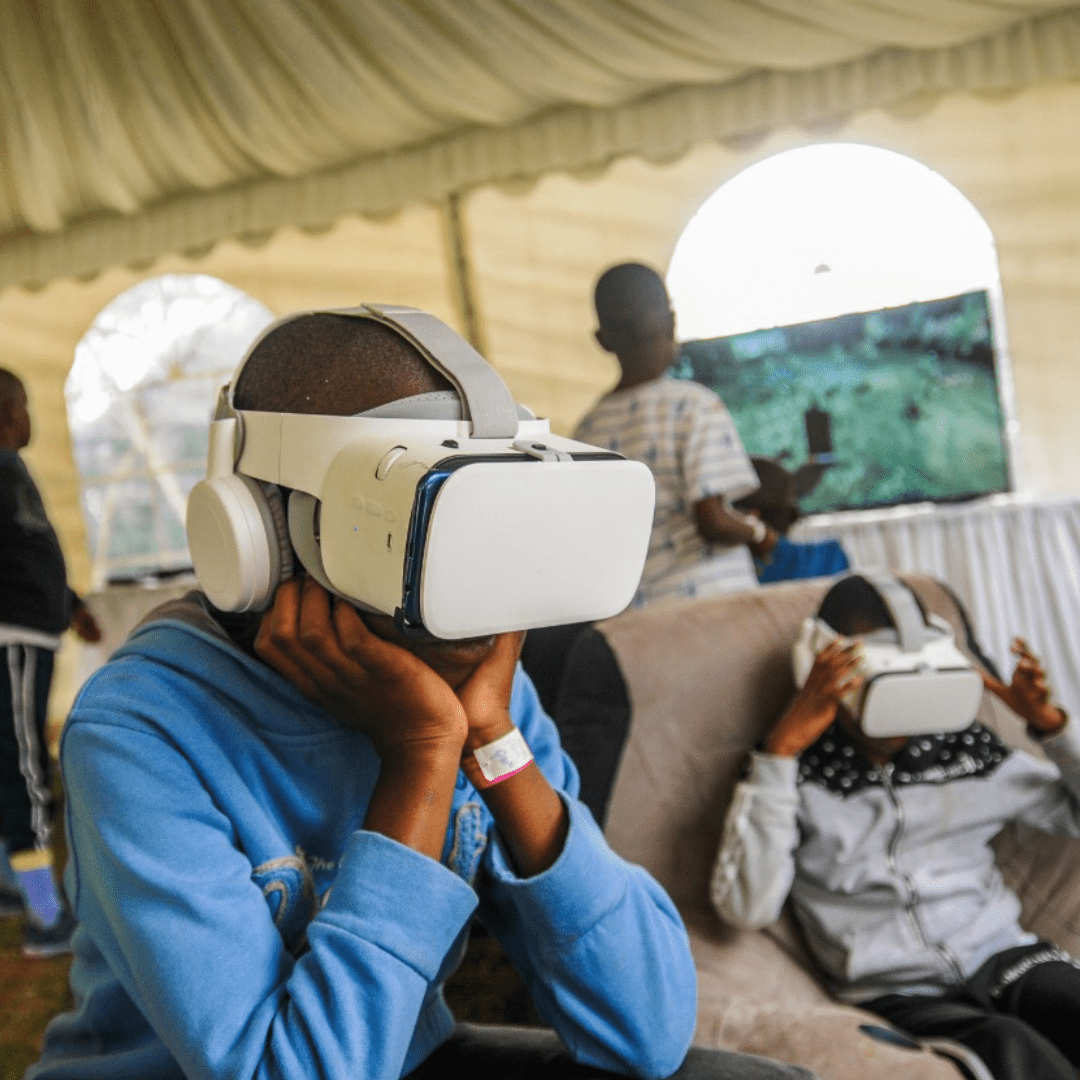VR Game in Kenya - Event Created With Love
